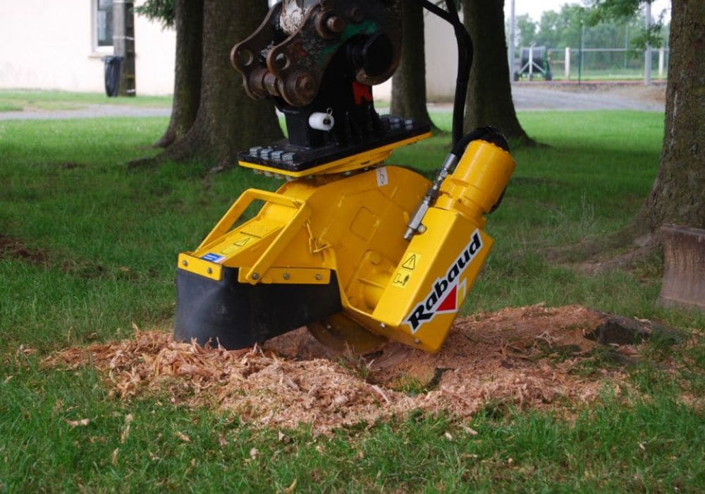 STUMP GRINDER FOR EXCAVATORS: XYLOCROK PE – Global Land Equipment